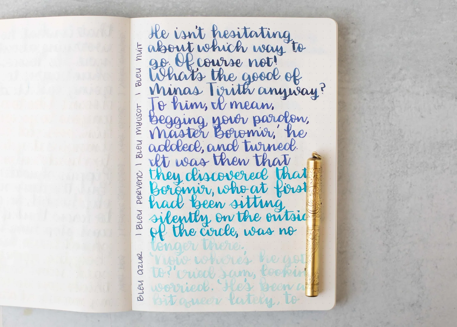 J Herbin Blues — Mountain of Ink