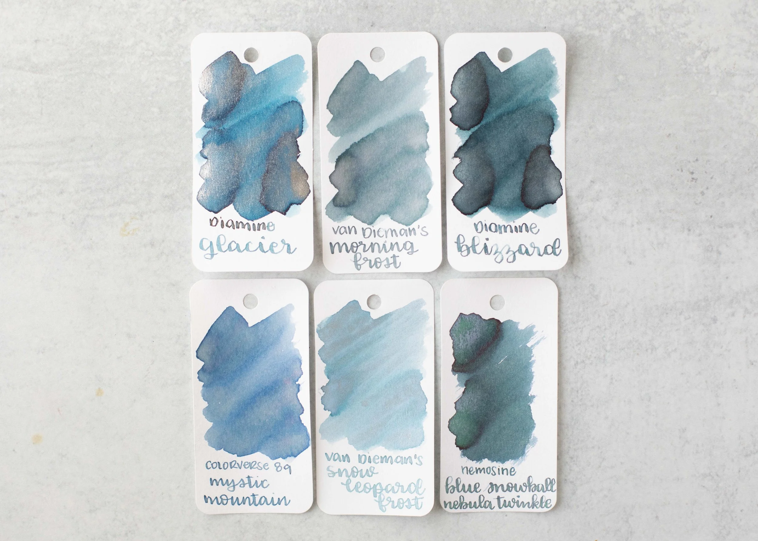 Ink Review #2487: Van Dieman's Morning Frost — Mountain of Ink