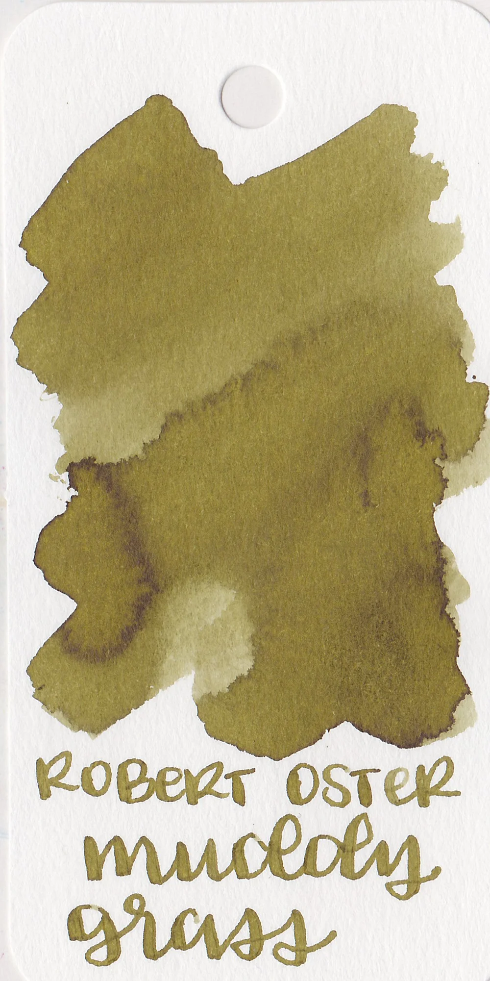 Ink Review #2045: Robert Oster Muddy Grass — Mountain of Ink