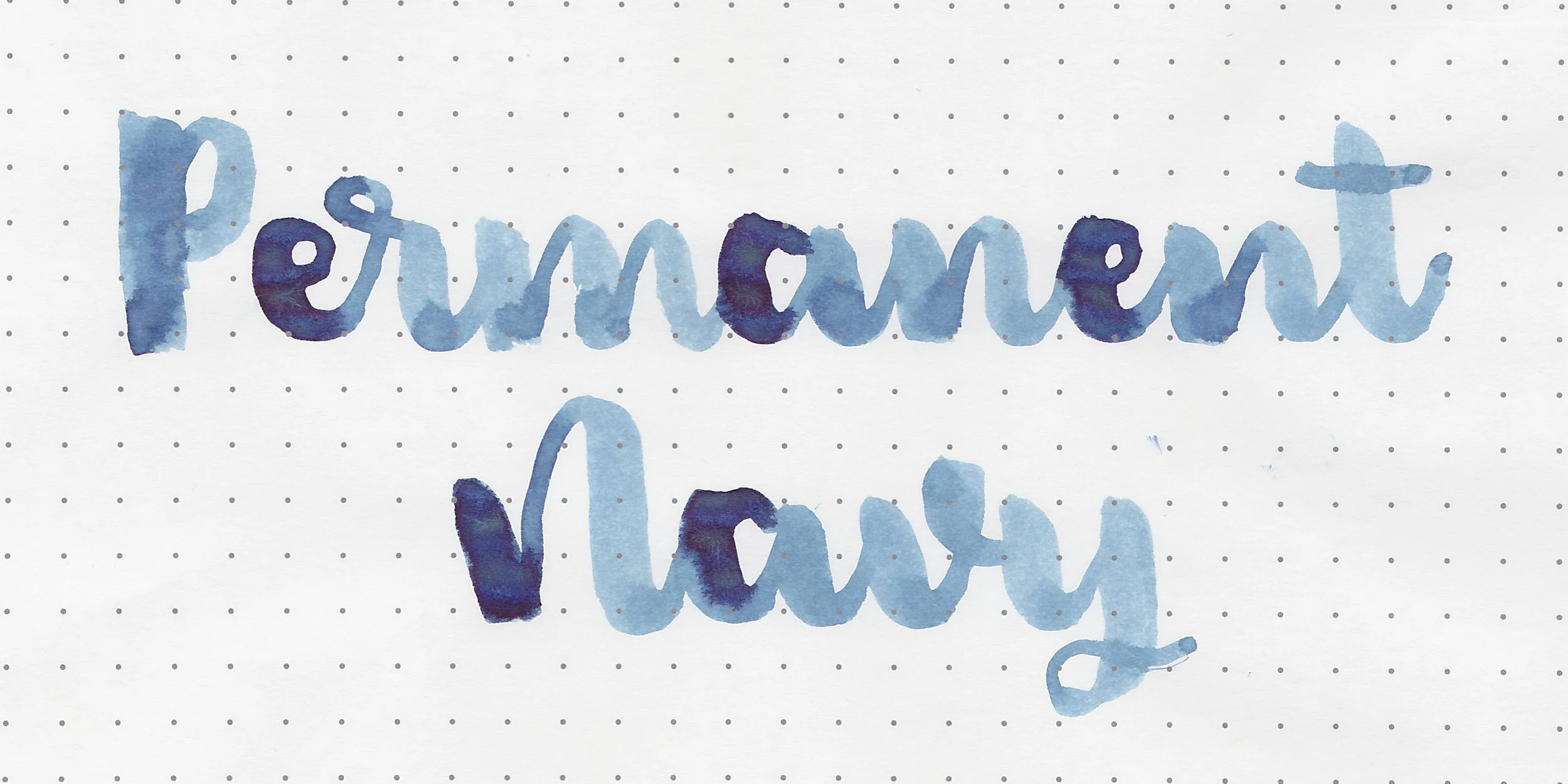 Ink Review #1897: Colorverse Navy — Mountain of Ink