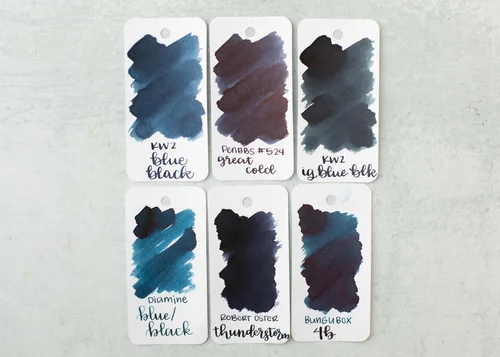 KWZ Blue Blacks — Mountain of Ink