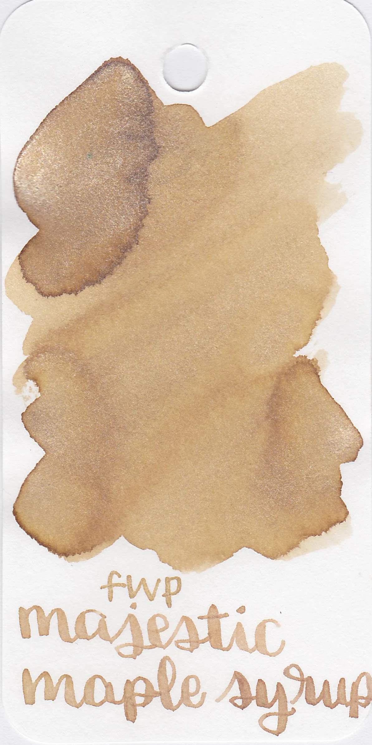 Ink Review #2618: Ferris Wheel Press Majestic Maple Syrup — Mountain of Ink