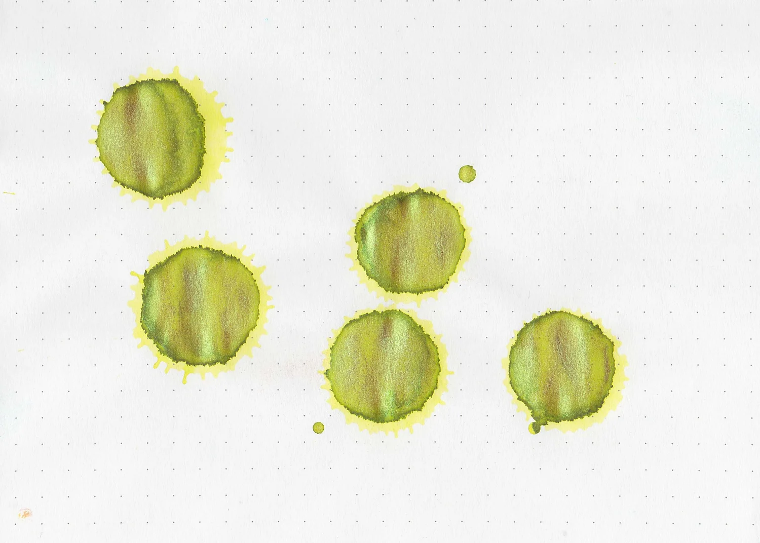 Ink Review #2671: Diamine Lemon & Lime — Mountain of Ink