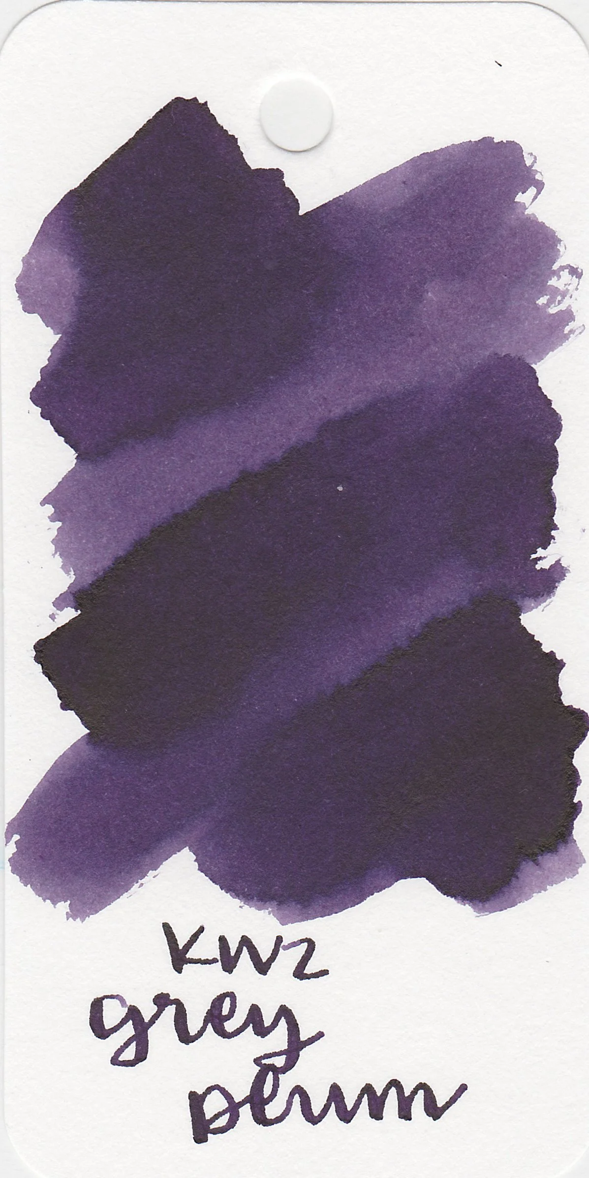 Ink Review #2181: KWZ Grey Plum — Mountain of Ink