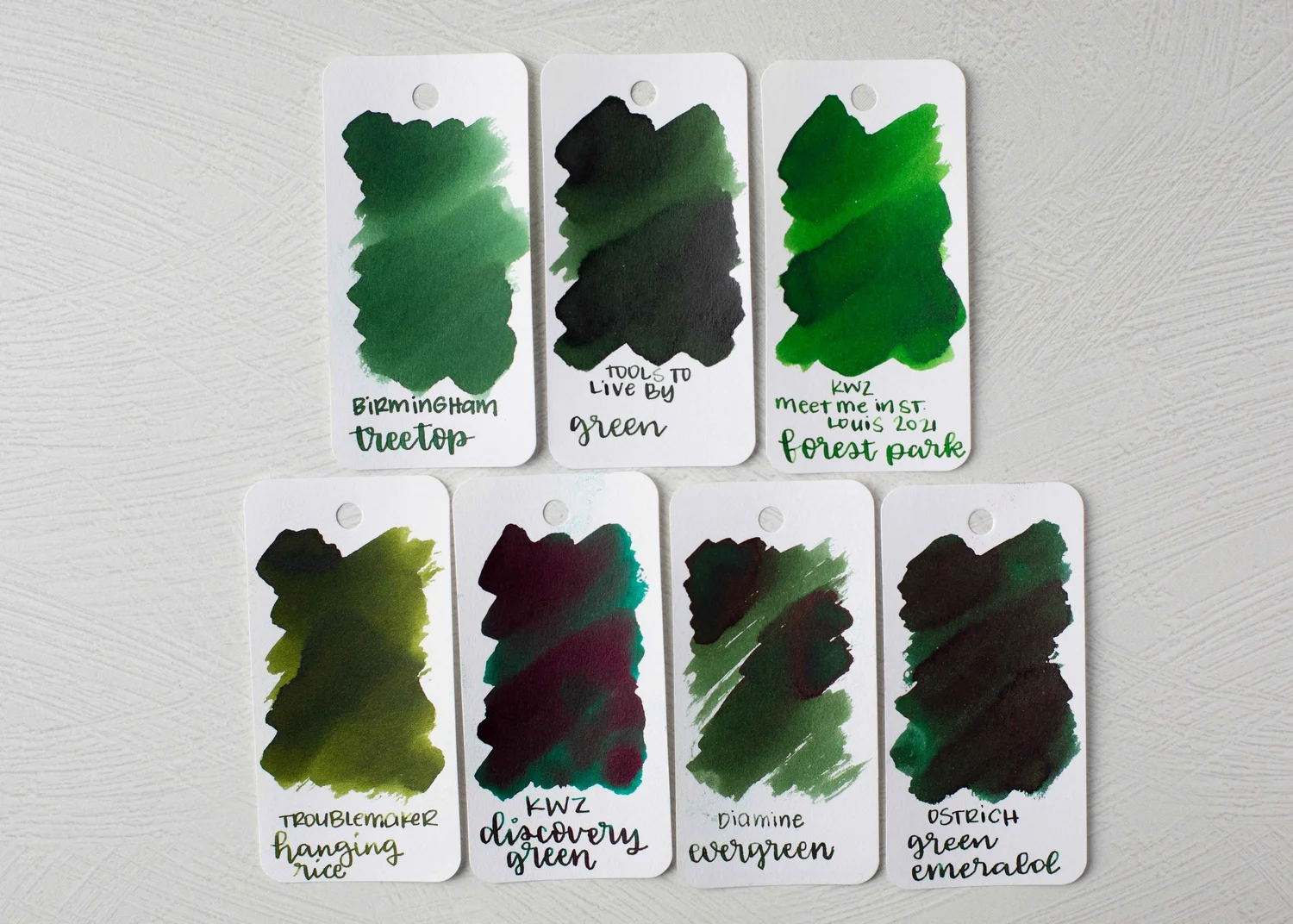 Ink Review #1671: Tools to Live by Green — Mountain of Ink