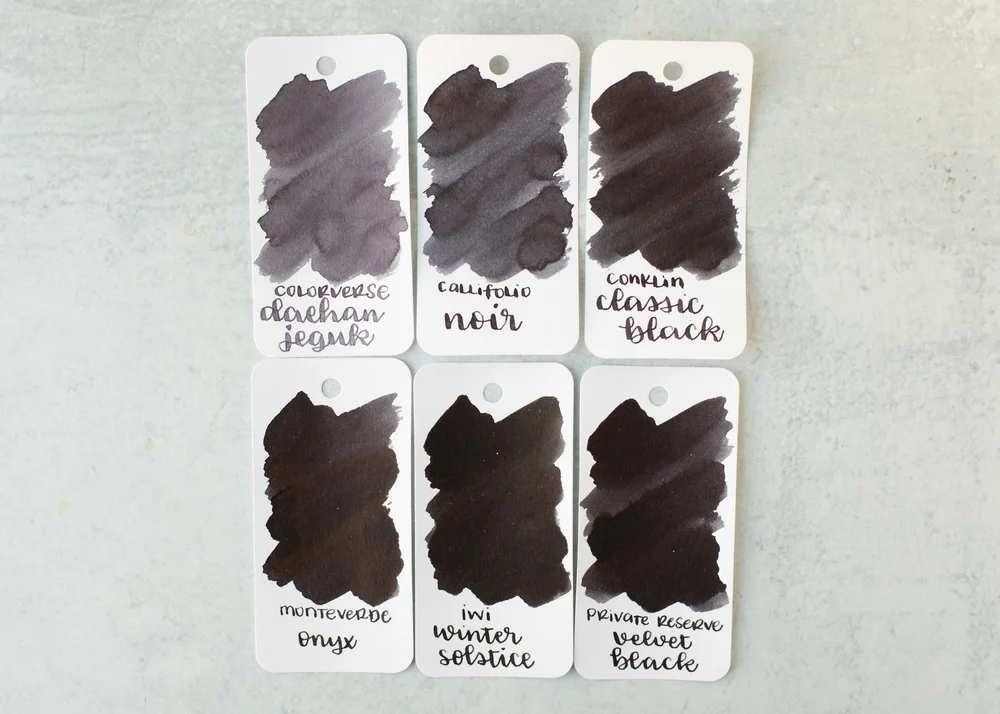Callifolio Blue Blacks — Mountain of Ink