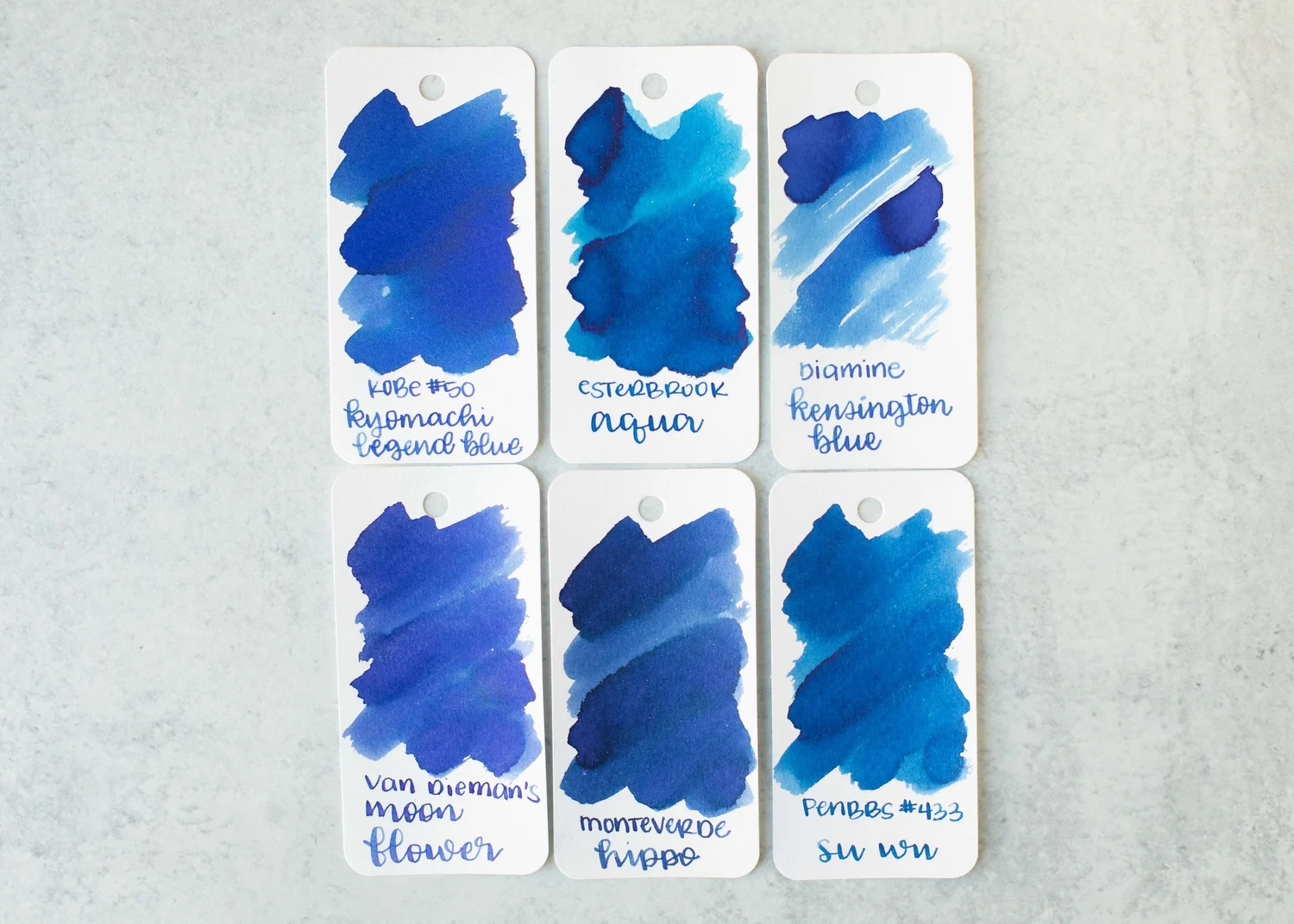 Esterbrook Aqua & Aqua Shimmer — Mountain of Ink