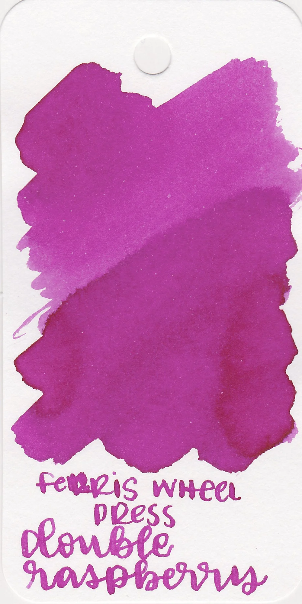Ink Review #1755: Ferris Wheel Press Double Raspberry — Mountain of Ink