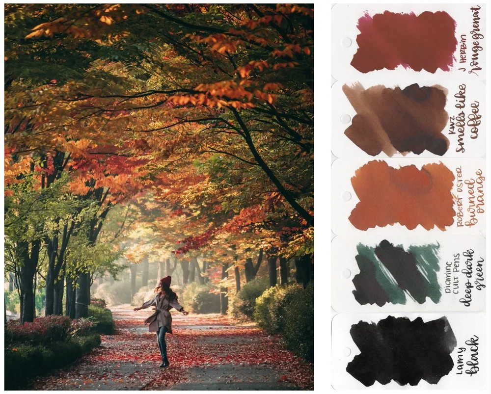 September Leaves Ink Palettes — Mountain of Ink