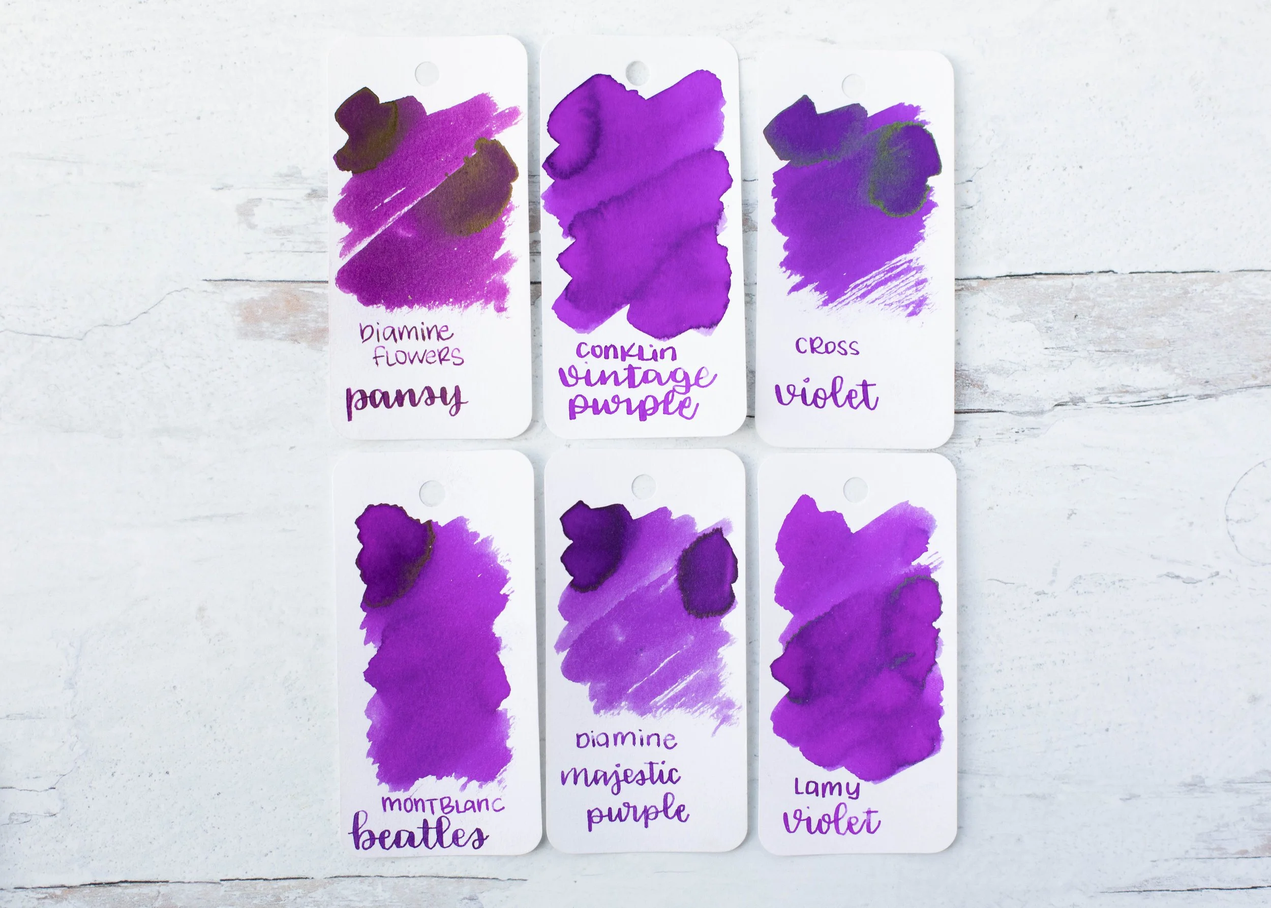 Ink Review #1950: Conklin Vintage Purple — Mountain of Ink