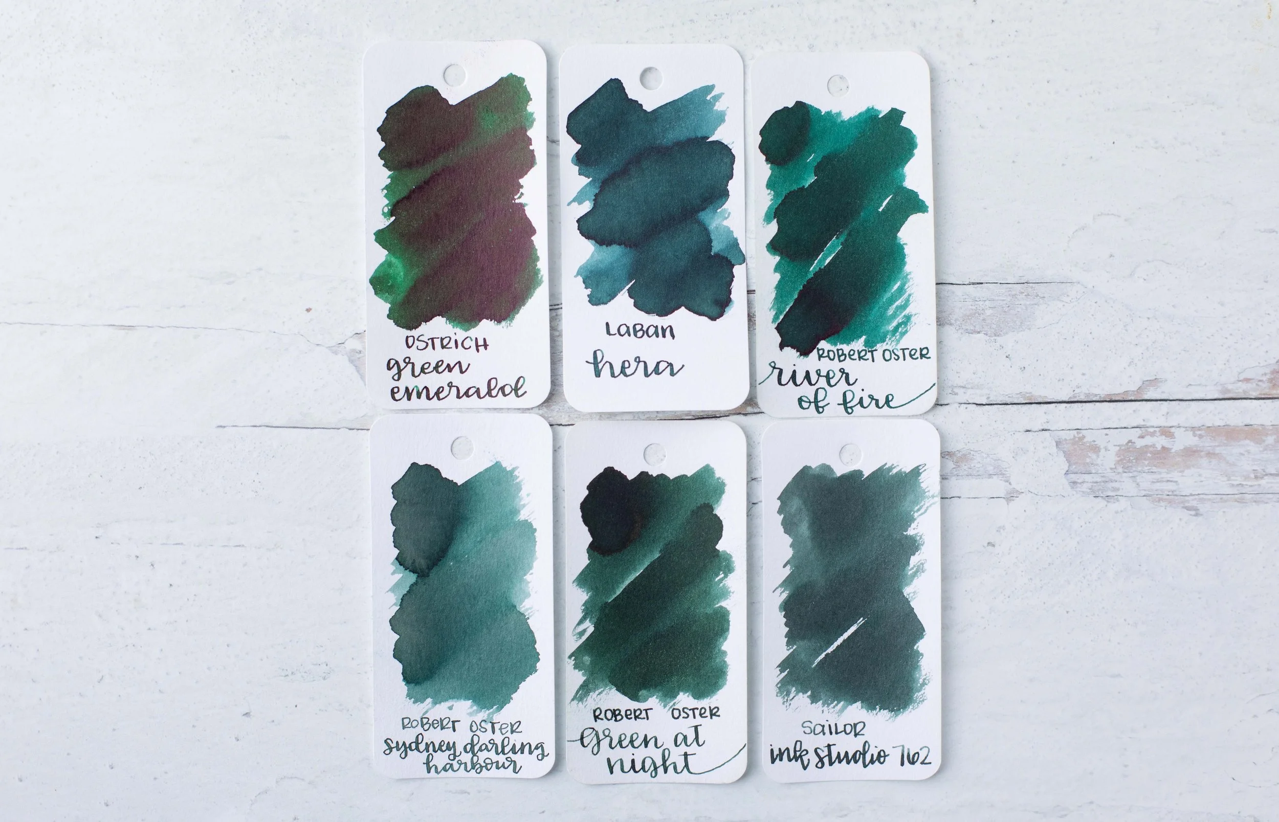 Ink Review #1927: Laban Hera Dark Green — Mountain of Ink