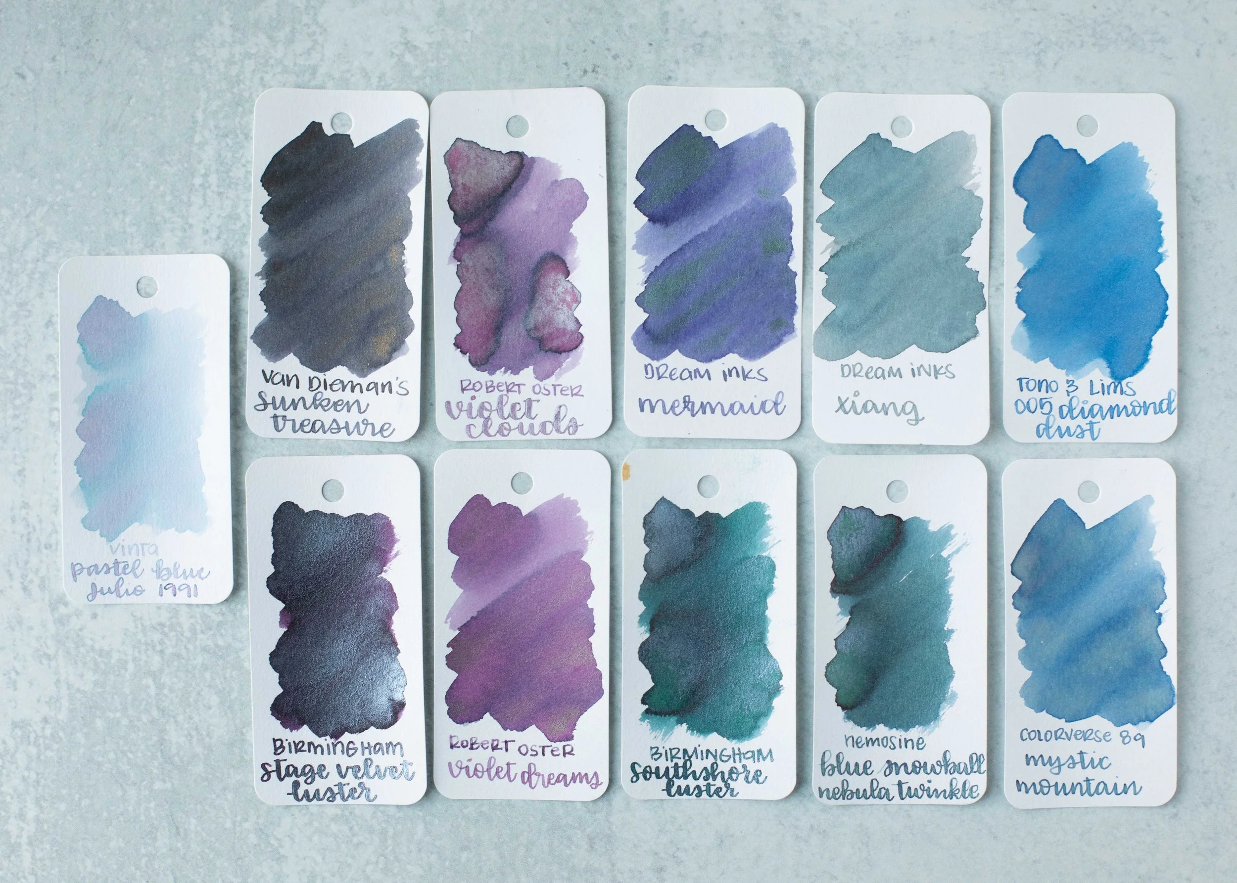 Three Dream Inks — Mountain of Ink