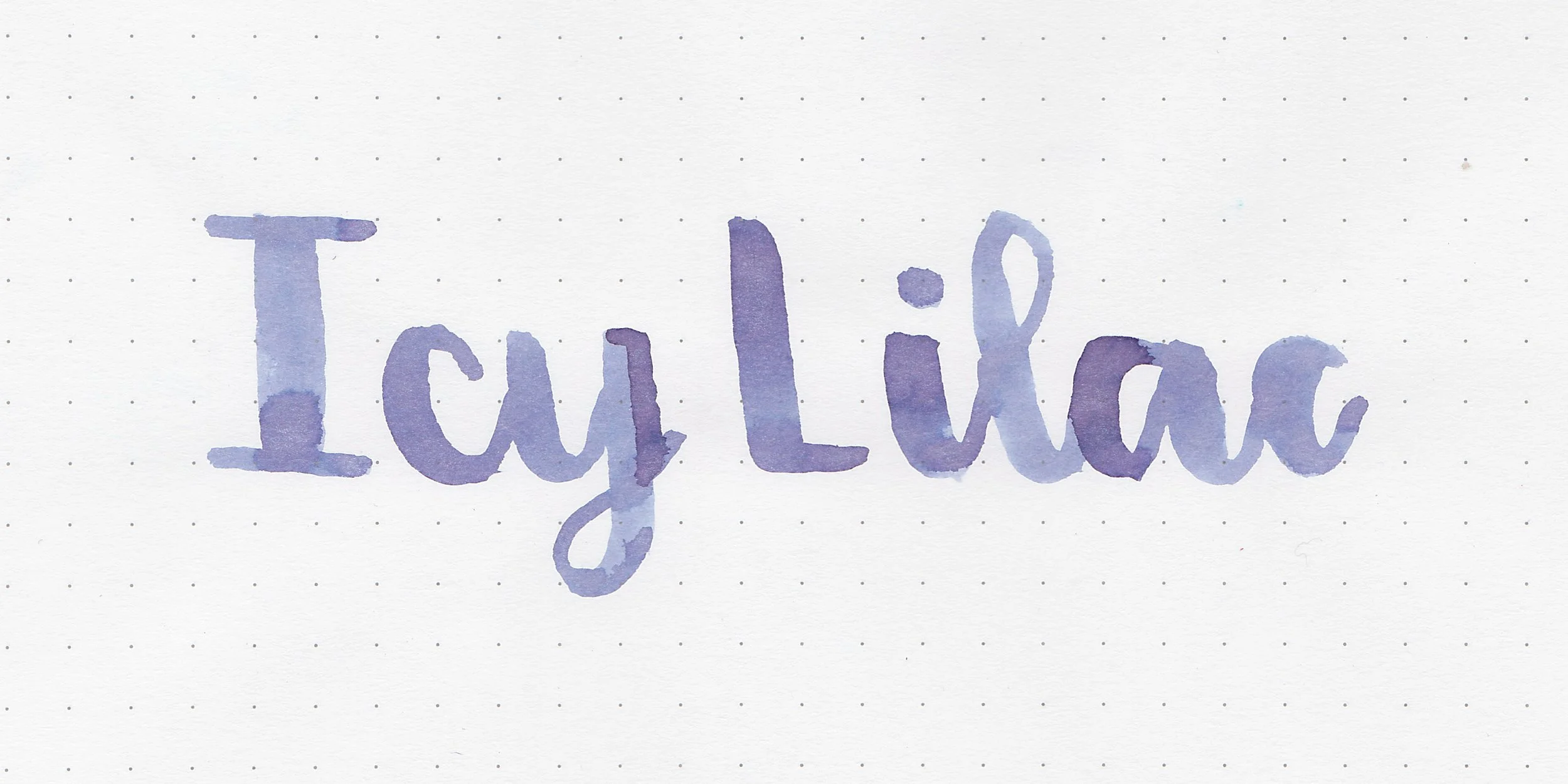 Ink Review #2669: Diamine Icy Lilac — Mountain of Ink