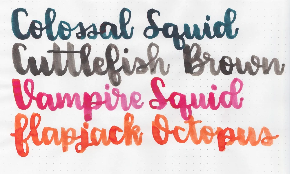 Anderillium Cephalopod Inks, Part 1 — Mountain of Ink