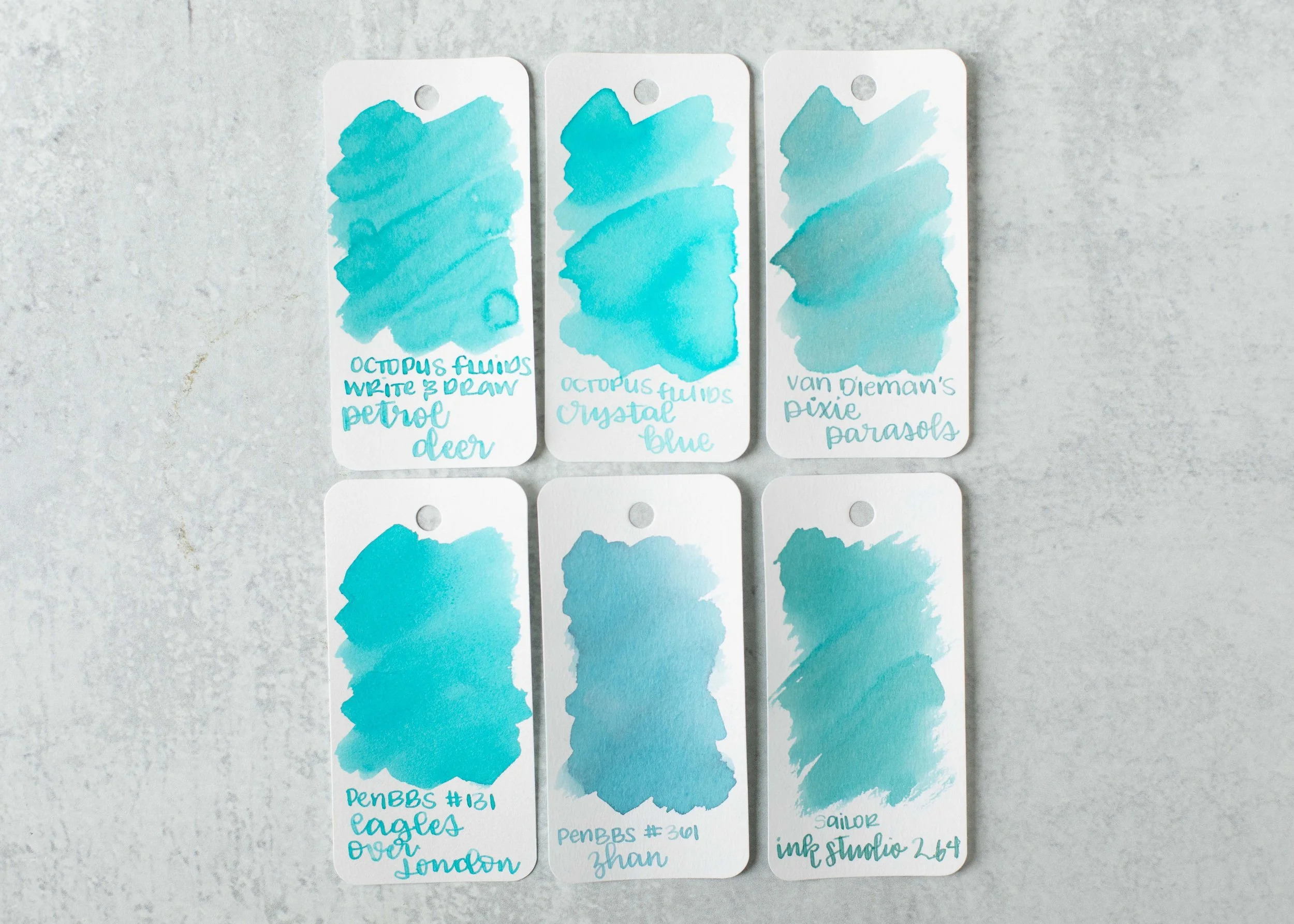 Ink Review #2247: Van Dieman's Pixie Parasols — Mountain of Ink