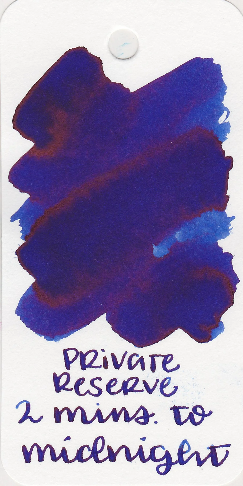 Ink Review #2030: Private Reserve 2 Minutes to Midnight — Mountain of Ink