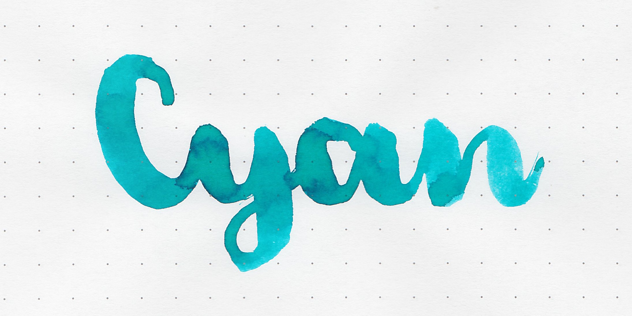Ink Review #2211: Inkebara Cyan — Mountain of Ink