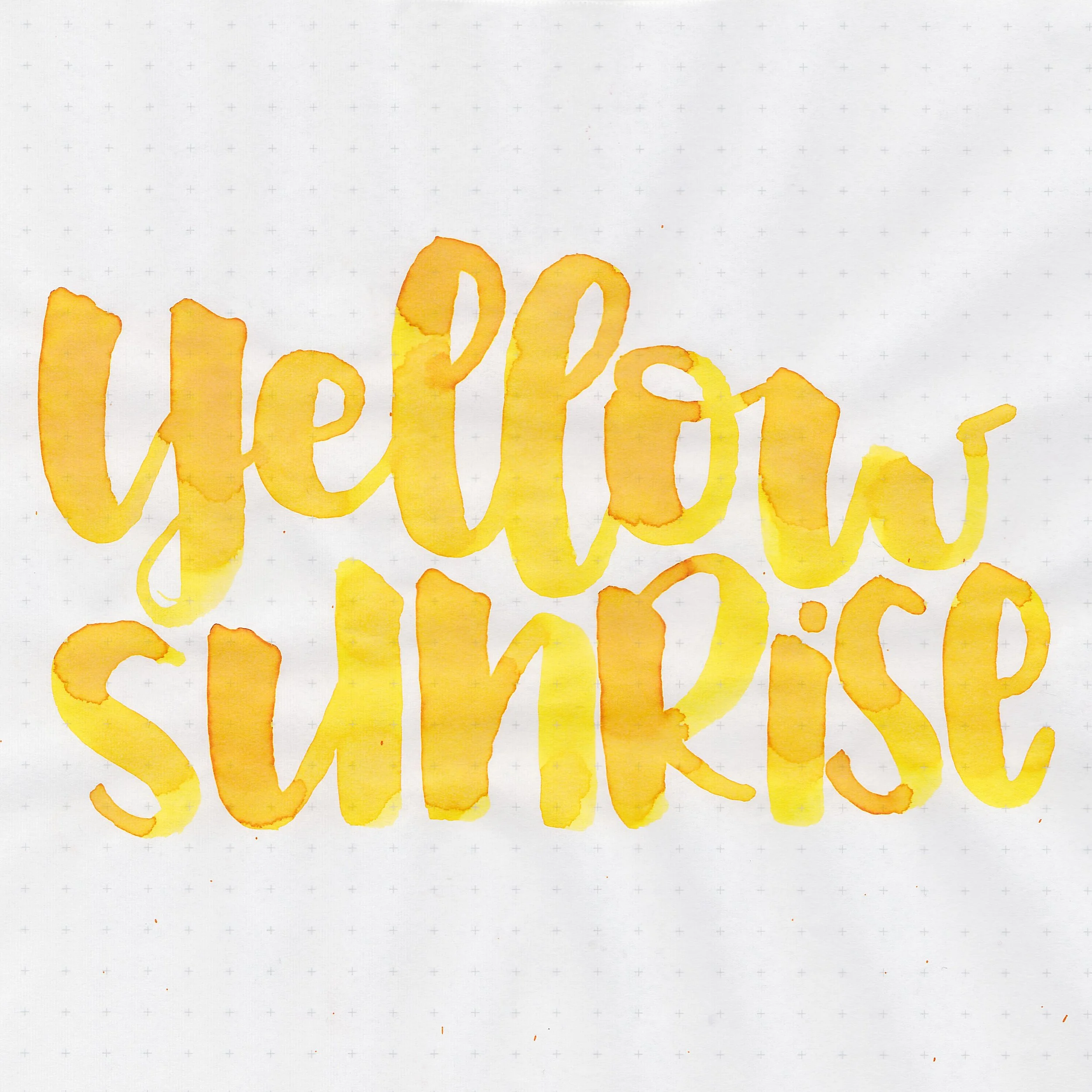 My 10 Favorite Yellow Inks — Mountain of Ink