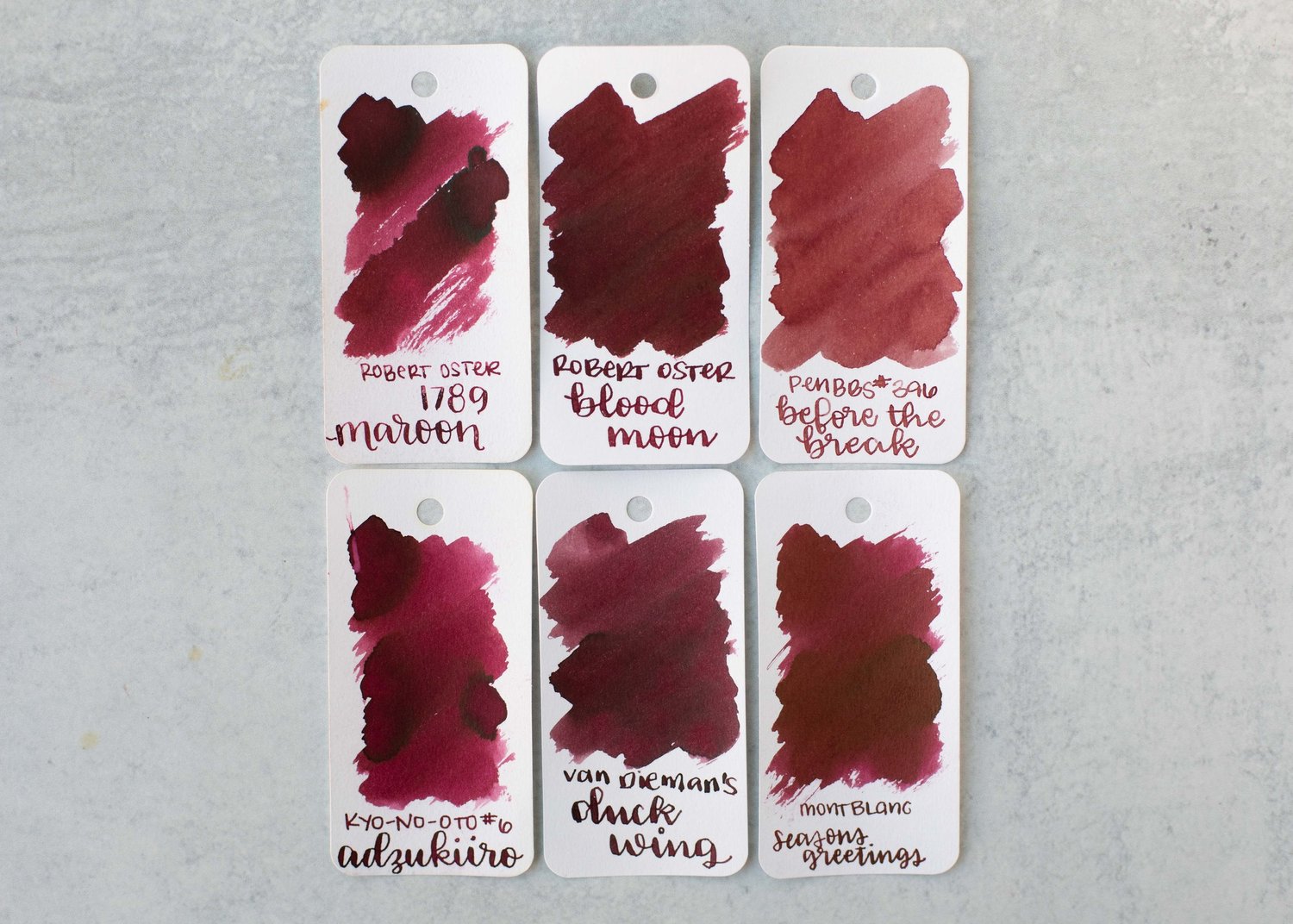 Ink Review #2360: Robert Oster Blood Moon — Mountain of Ink