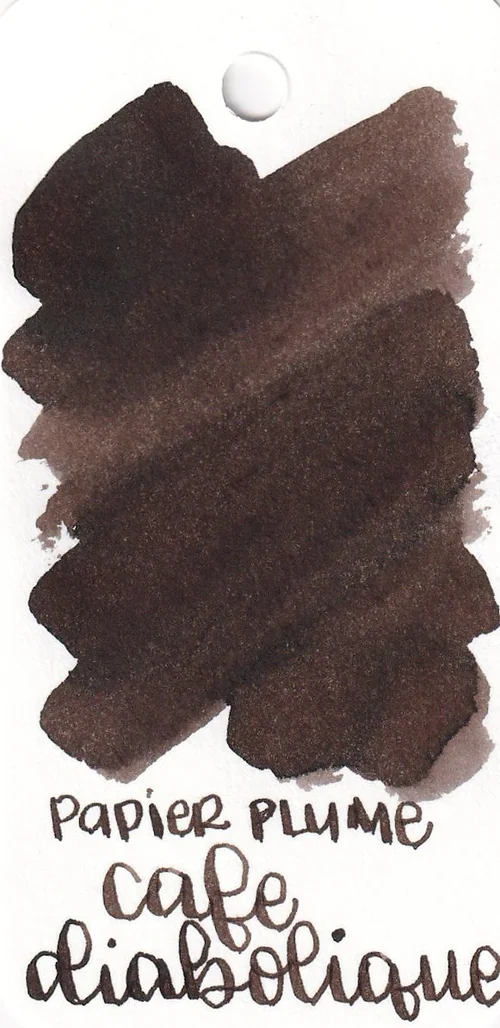 Ink Review #2883: Papier Plume Cafe Diabolique — Mountain of Ink