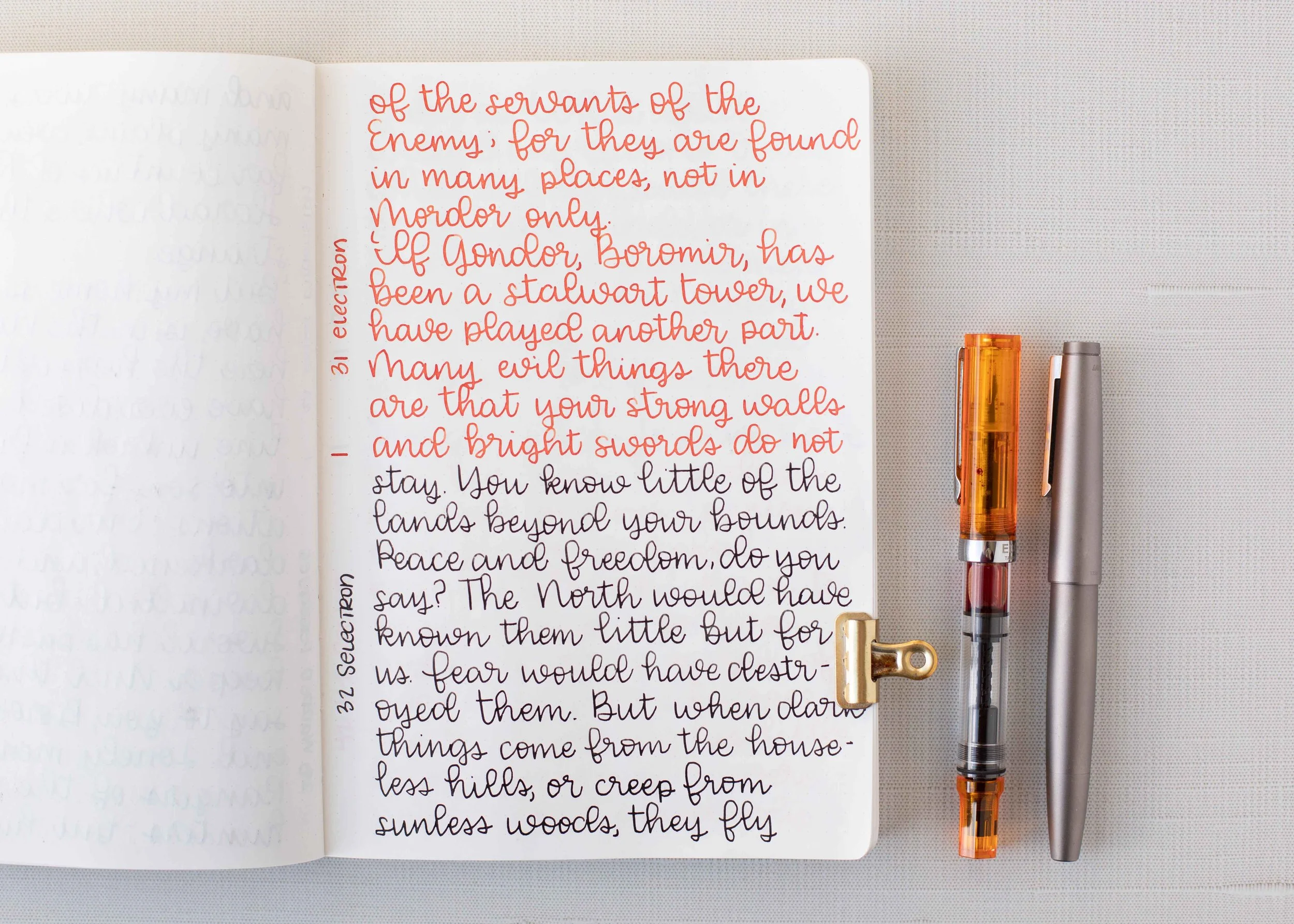 Ink Review Colorverse Electron & Selectron — Mountain of Ink