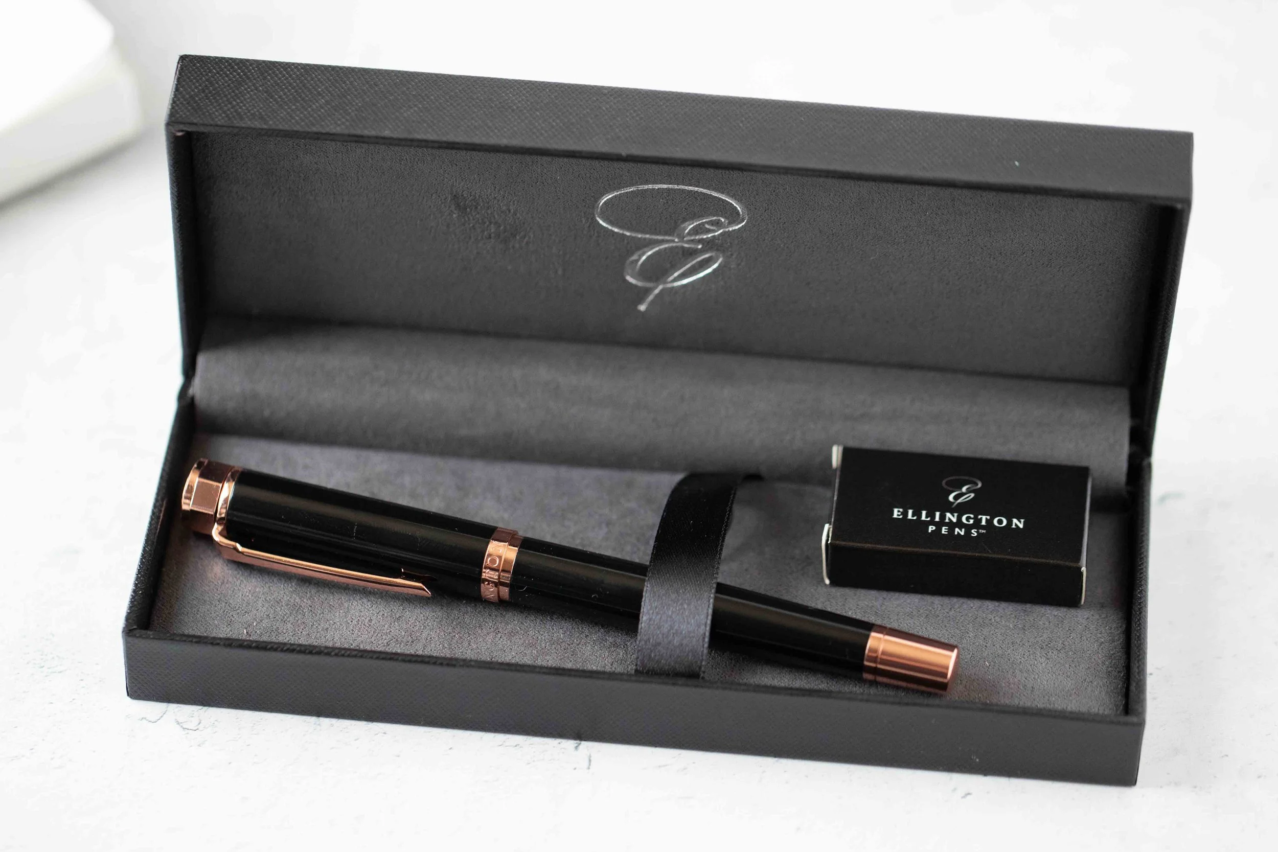 Ellington Pens Midnight Rose Fountain Pen — Mountain of Ink