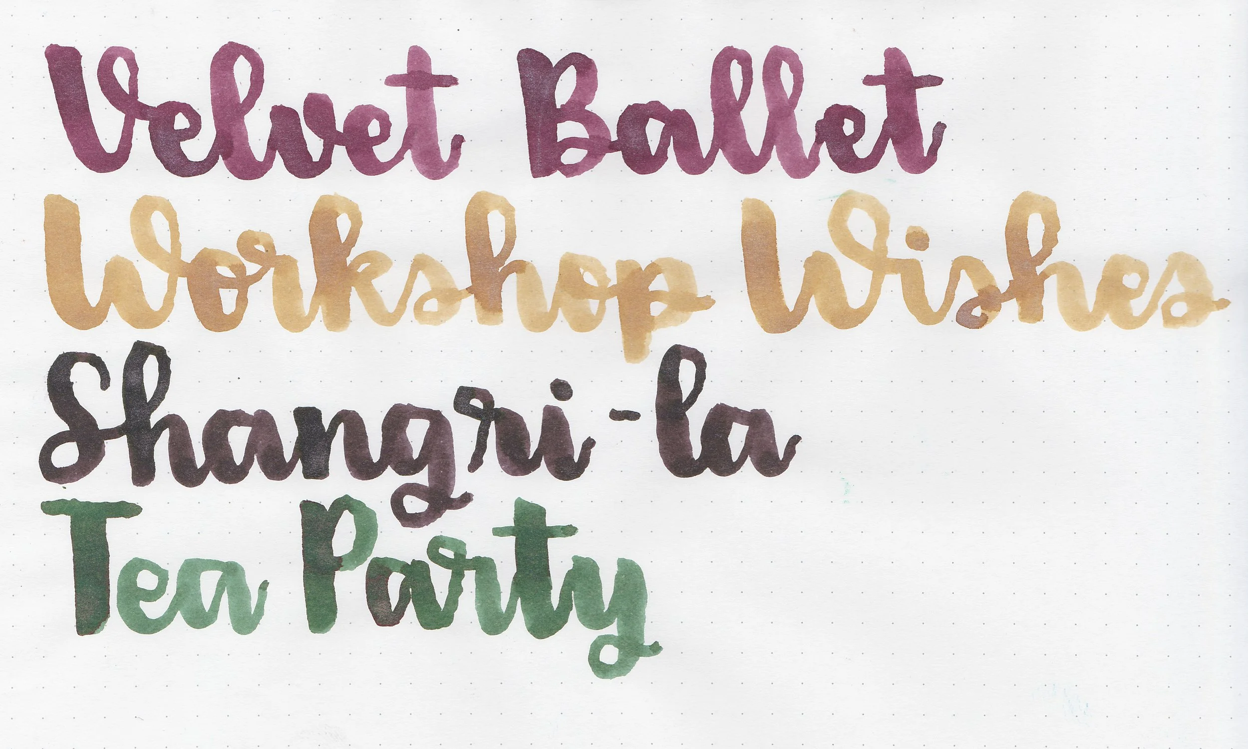 Ferris Wheel Press Shimmer Inks — Mountain of Ink