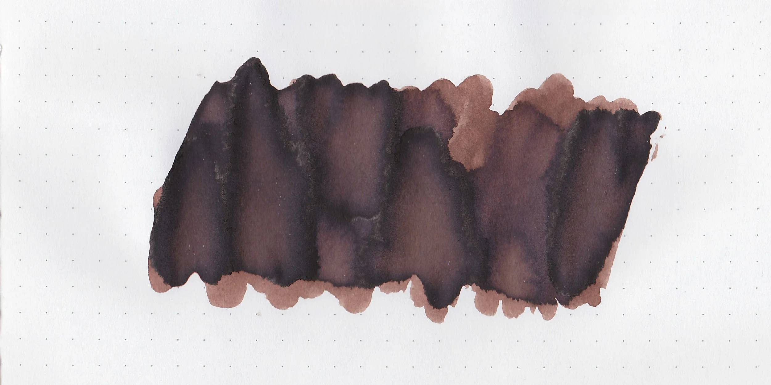 Ink Review #2713: Teranishi Guitar Traveling Sepia — Mountain of Ink