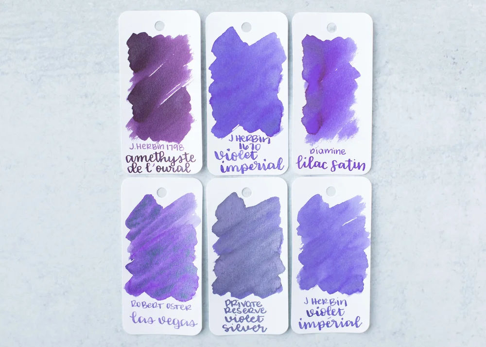Ink Review #2046: J Herbin 1670 Violet Imperial — Mountain of Ink