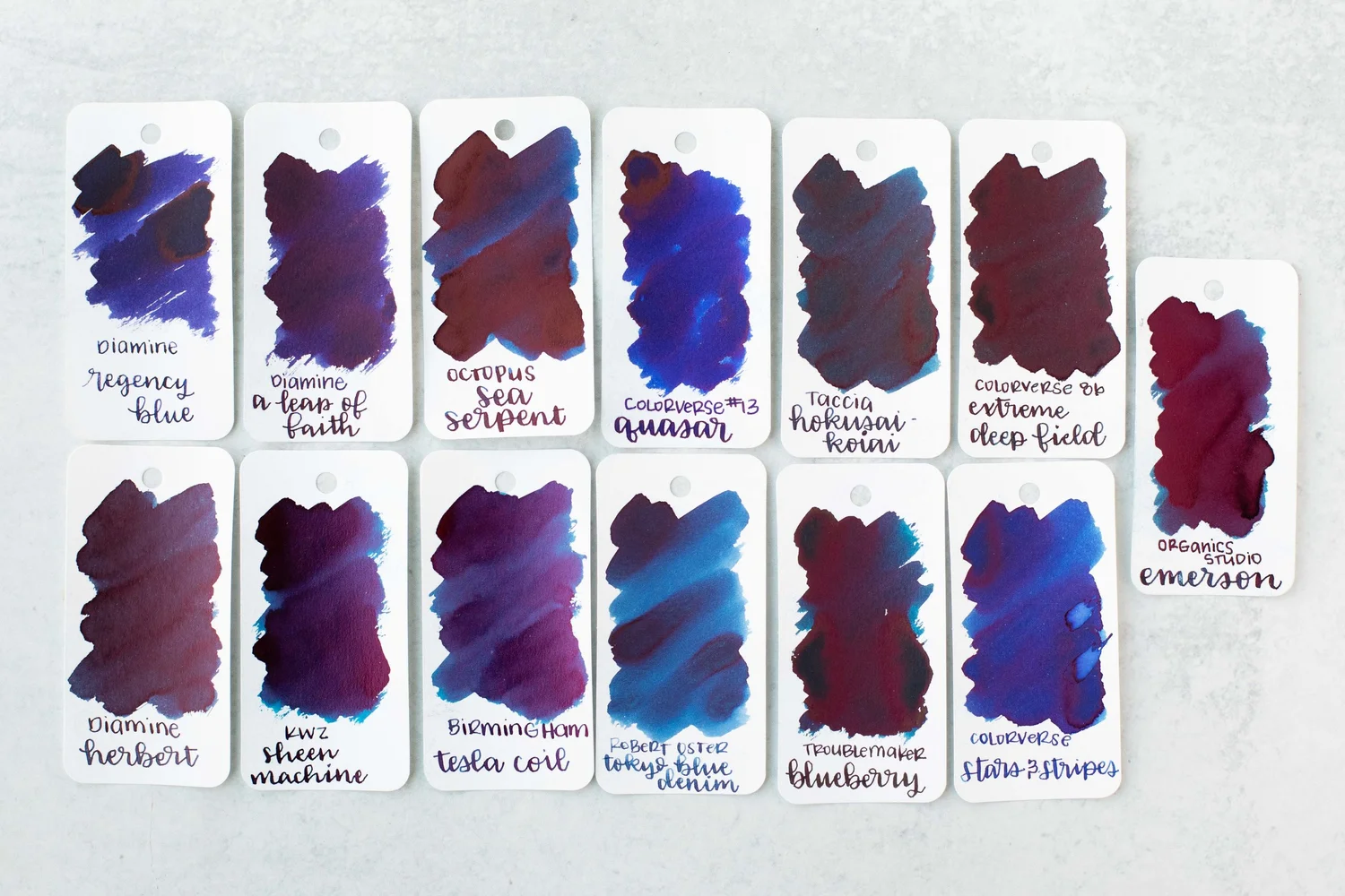 Ink Review #2511: Octopus Fluids Sea Serpent — Mountain of Ink