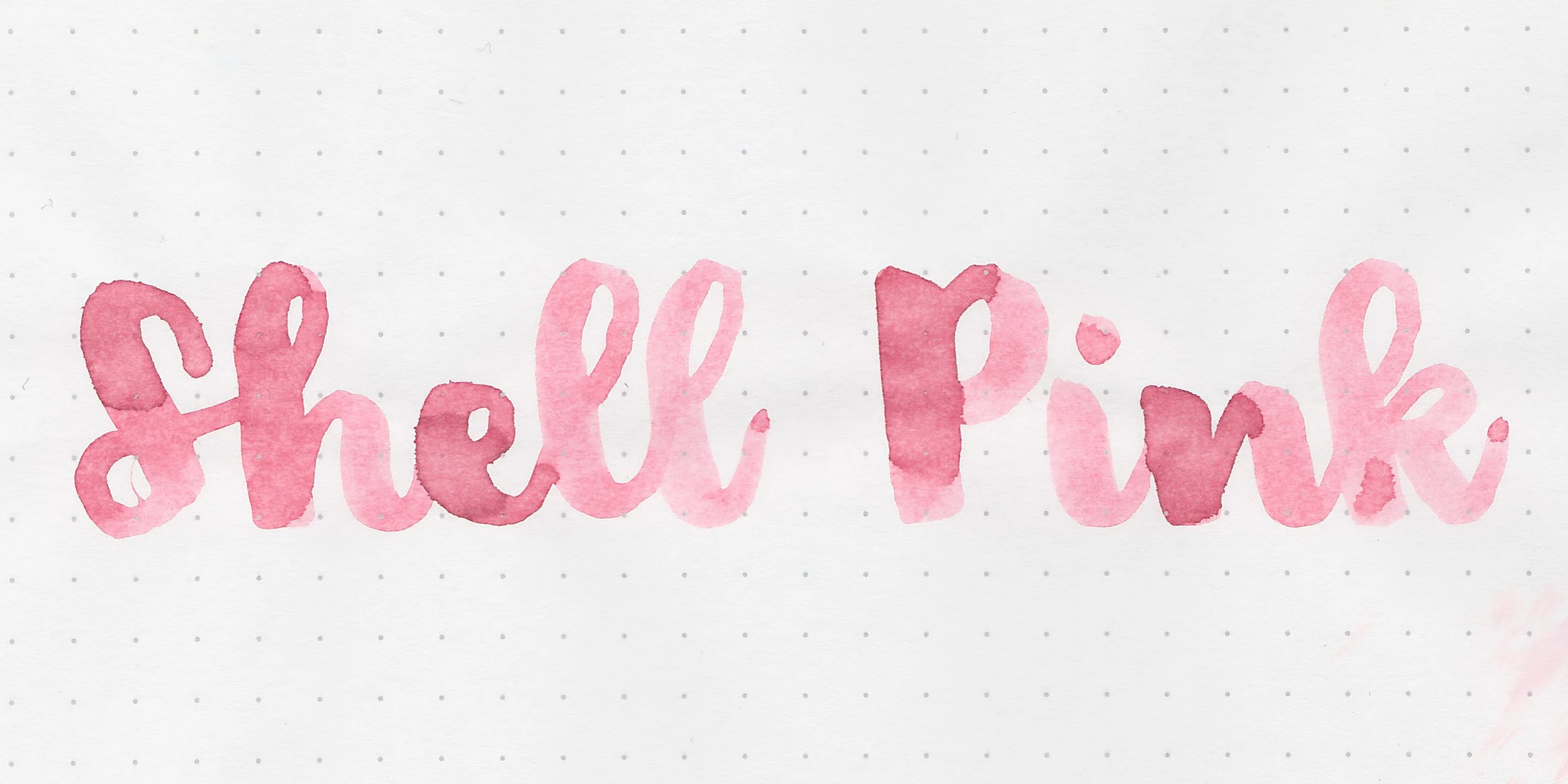 Ink Review #2047: Private Reserve Shell Pink — Mountain of Ink