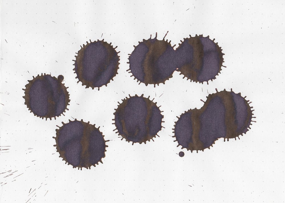 Ink Review #1934: Kobe 52 Shioya Vintage Sepia — Mountain of Ink