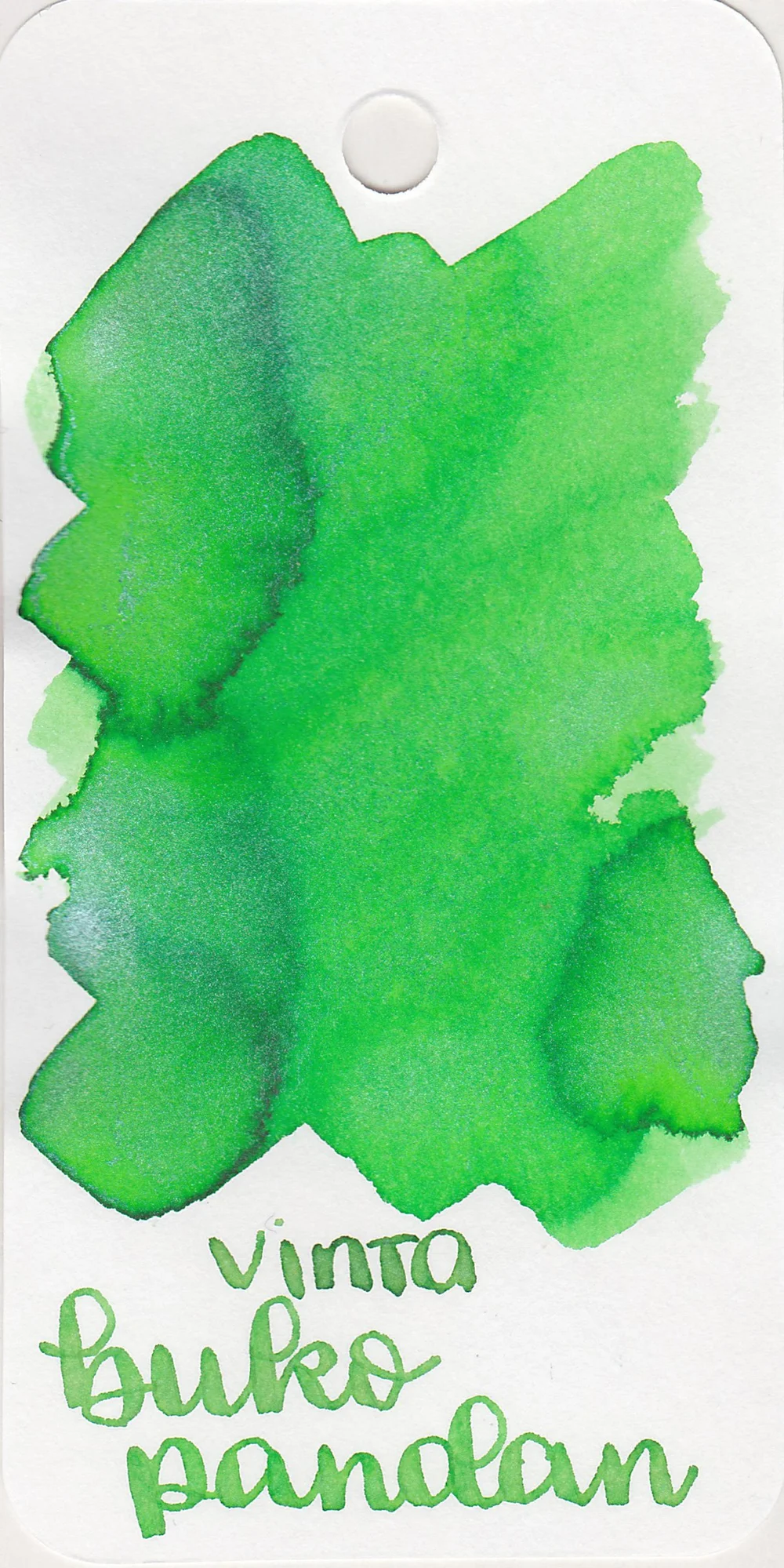 Ink Review #2515: Vinta Yuletide Green - Buko Pandan 1854 — Mountain of Ink