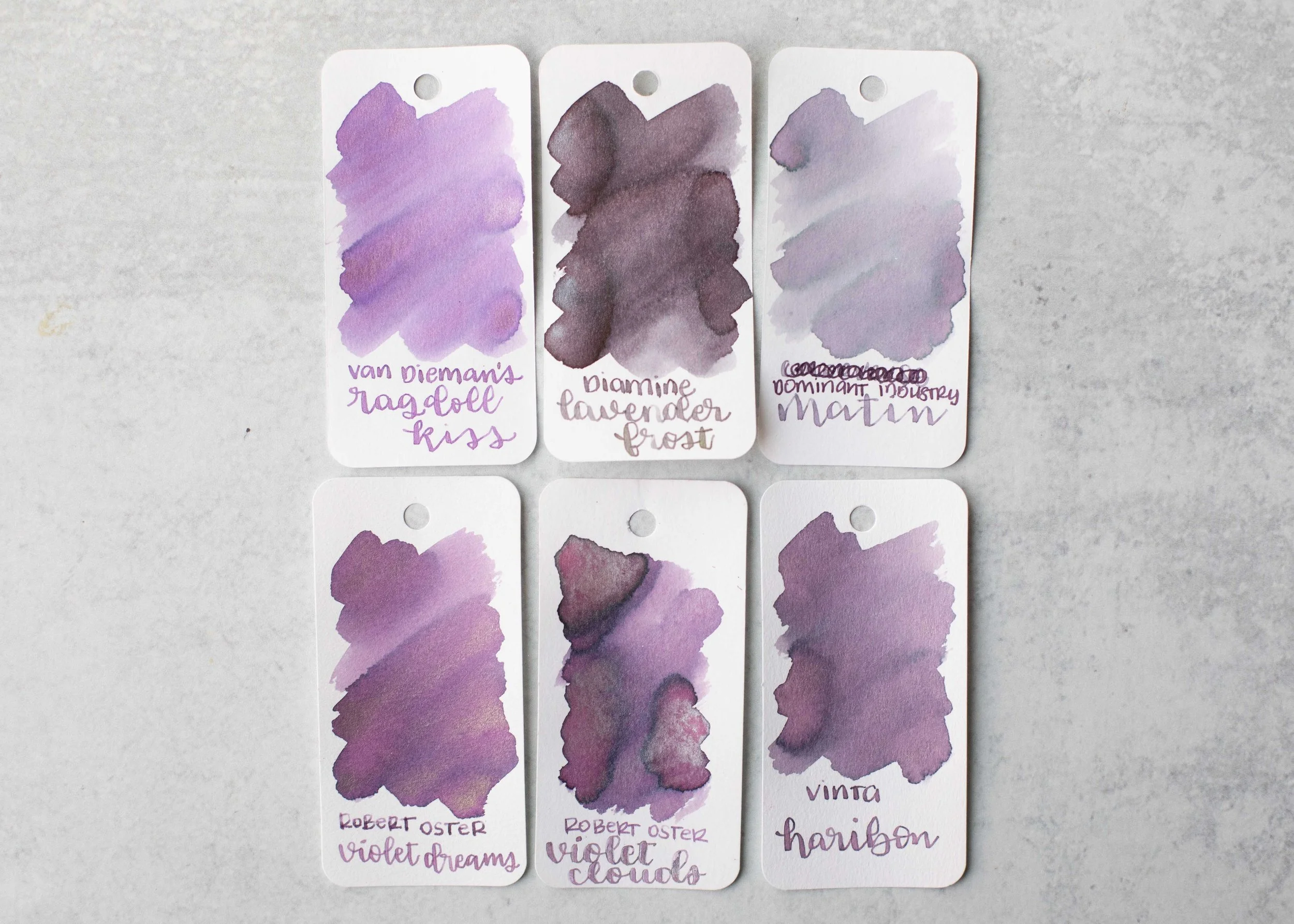 Diamine Inkvent 2023 Days 16-20 — Mountain of Ink