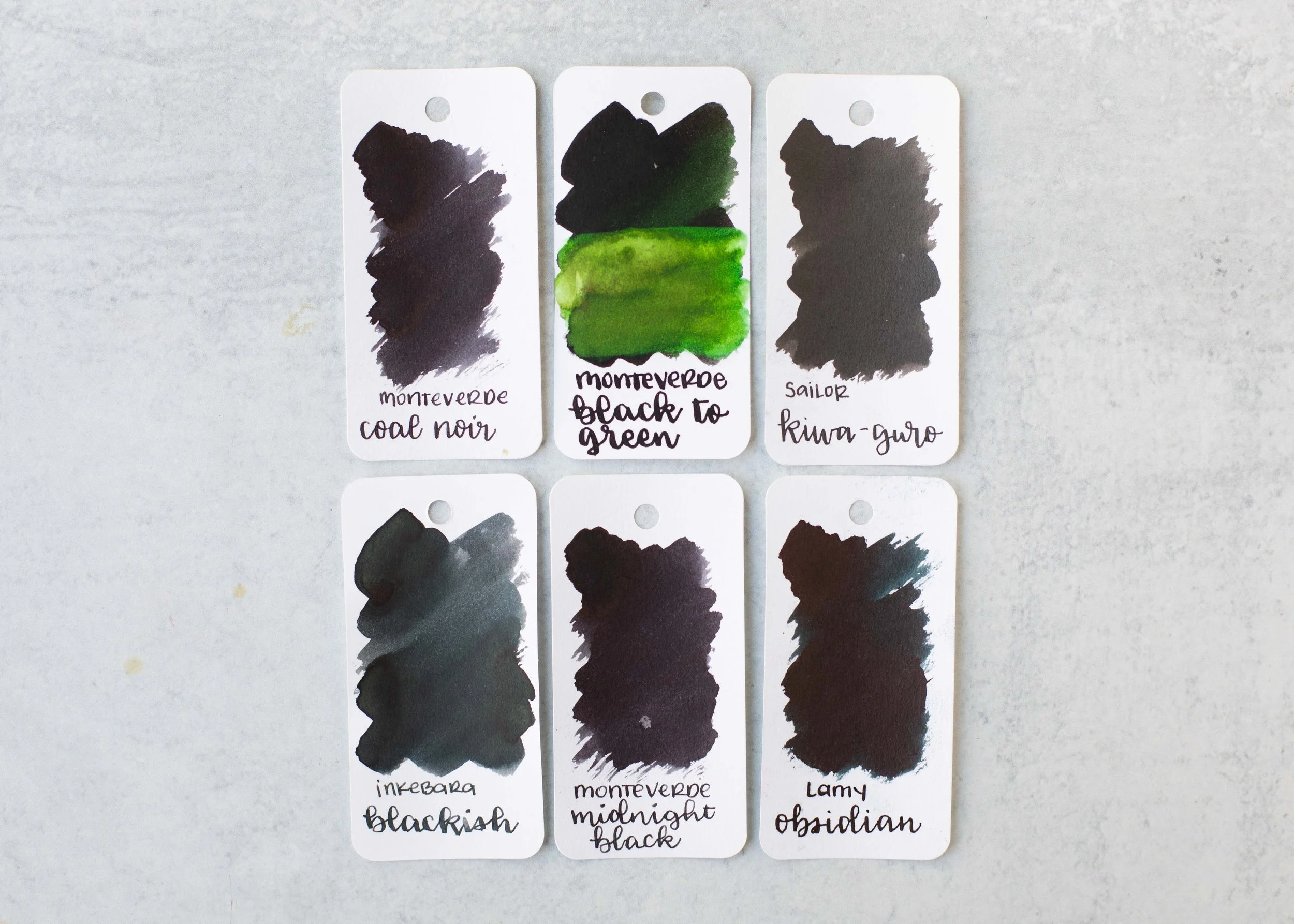 Monteverde Color Changing Inks, Part 1 — Mountain of Ink