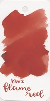 Ink Review #2594: KWZ Flame Red — Mountain of Ink