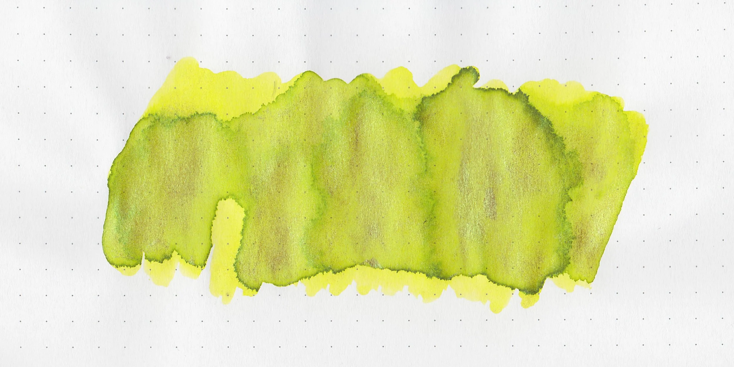 Ink Review #2671: Diamine Lemon & Lime — Mountain of Ink