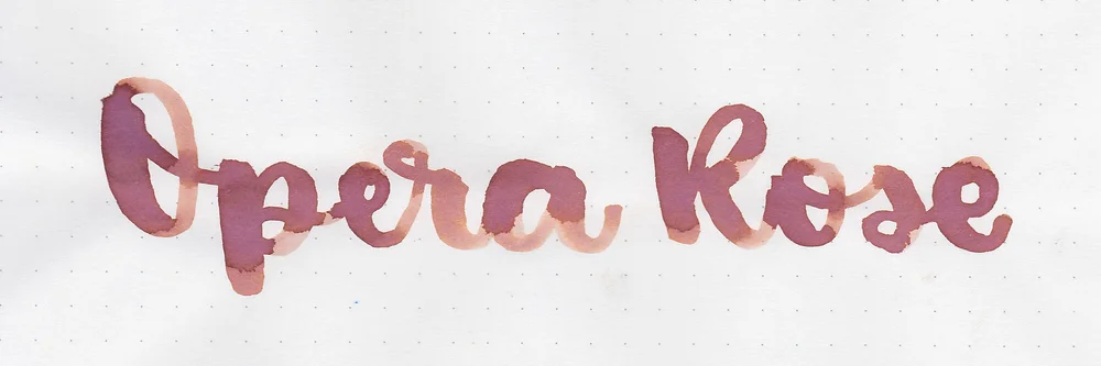 Ink Review #2802: Teranishi Guitar Opera Rose — Mountain of Ink
