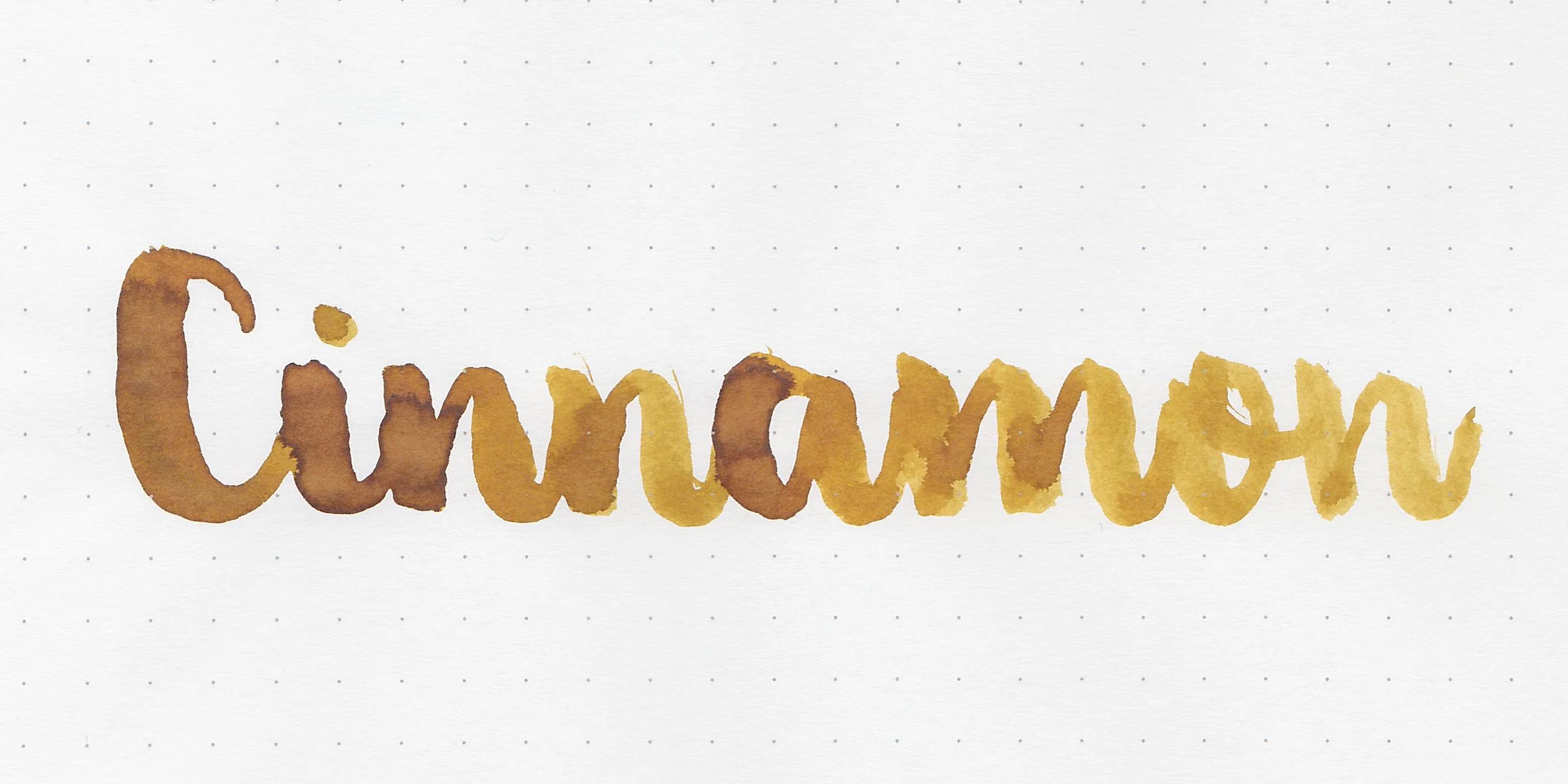 Ink Review #2411: Inkebara Cinnamon — Mountain of Ink