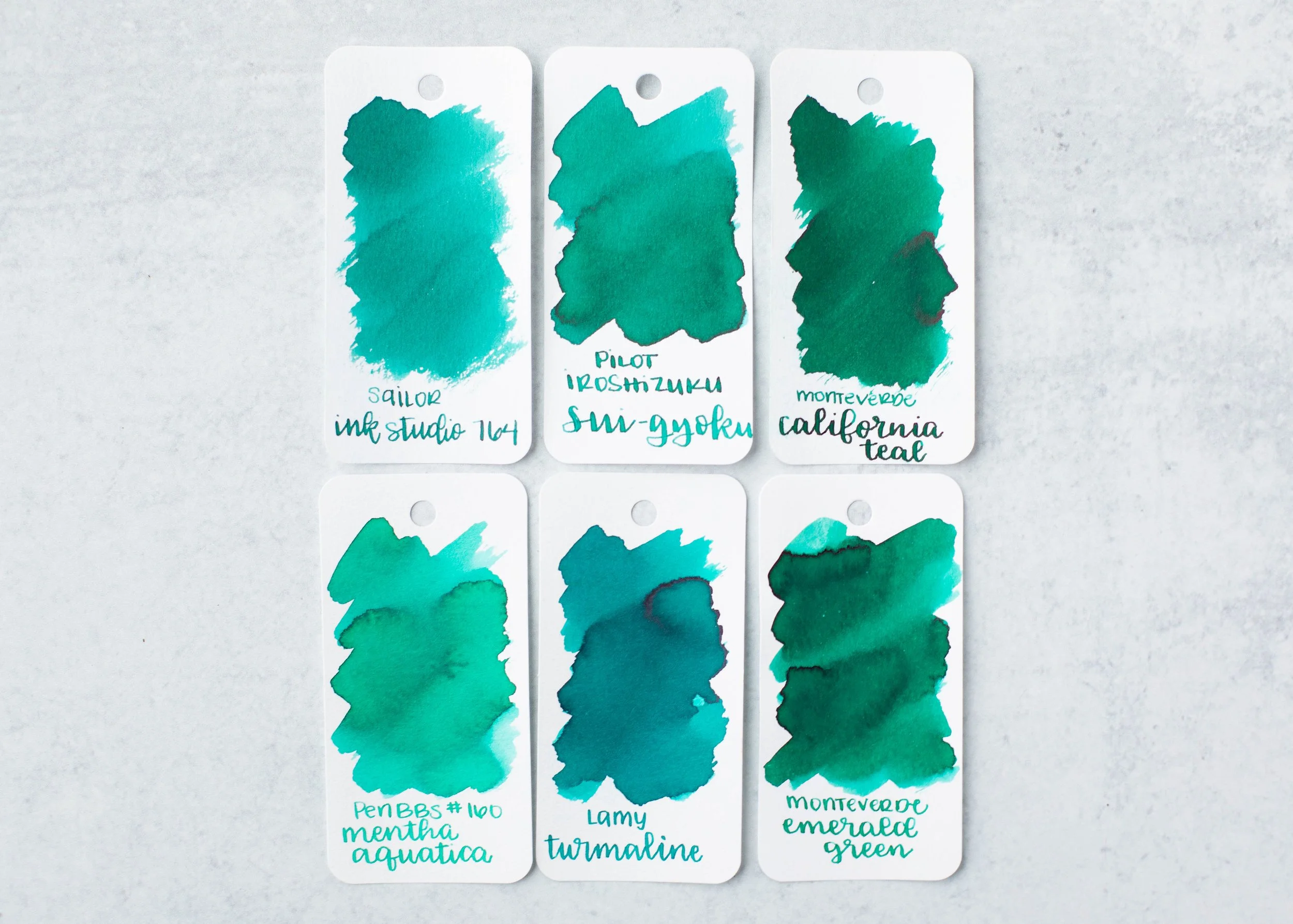 Ink Review #2020: Pilot Iroshizuku Sui-gyoku — Mountain of Ink