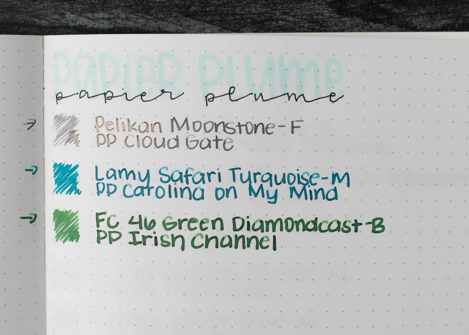 Papier Plume Limited Edition Inks — Mountain of Ink