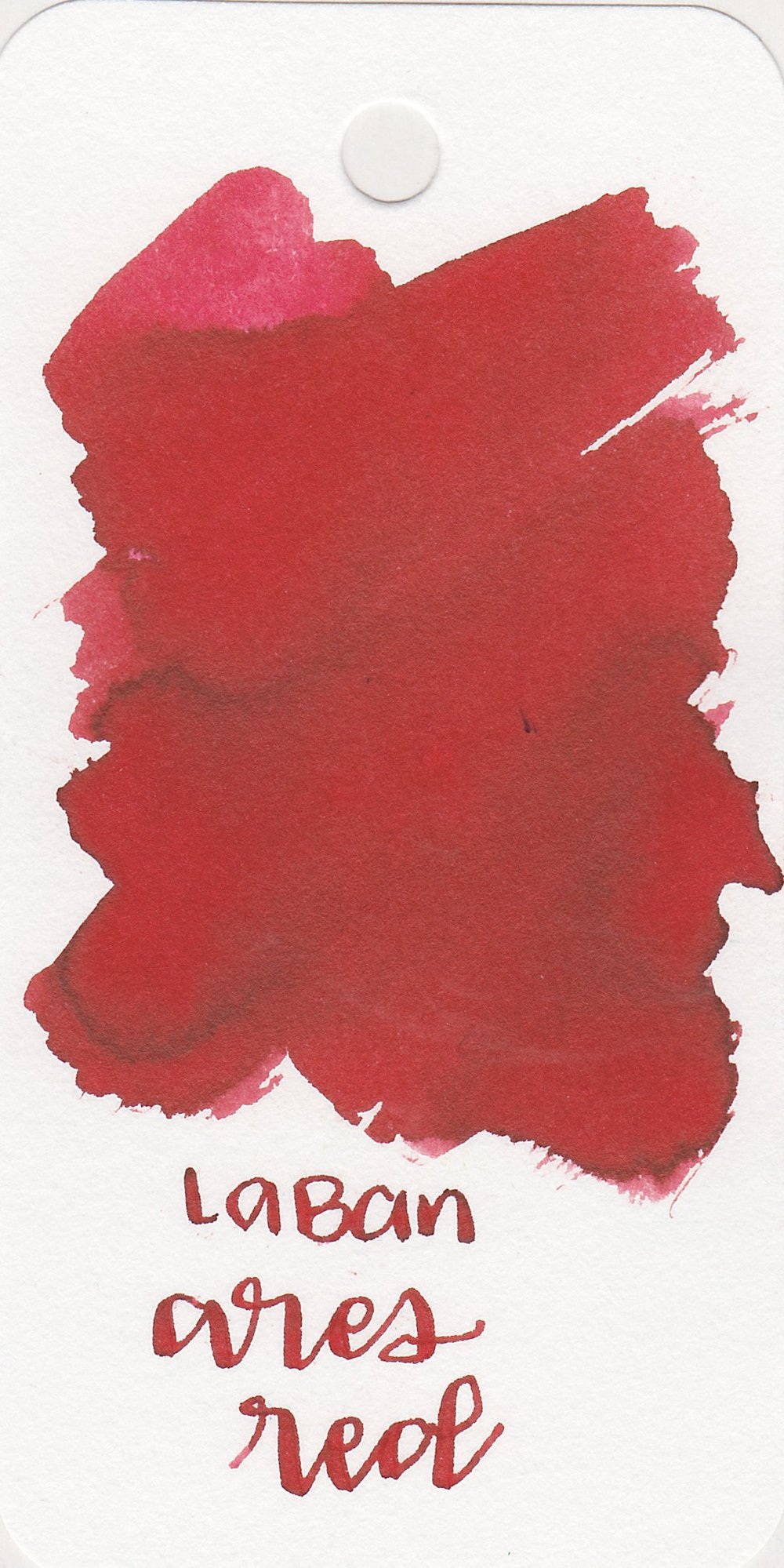 Ink Review #1924: Laban Ares Red — Mountain of Ink