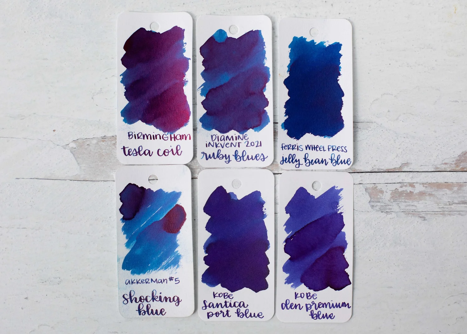 Diamine Inkvent 2021, Part 3 — Mountain of Ink