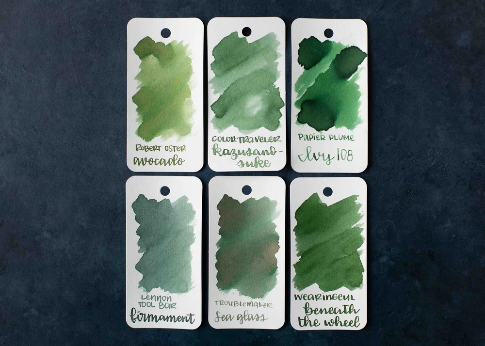 Ink Review: Color Traveler Time Clips Inks — Mountain of Ink