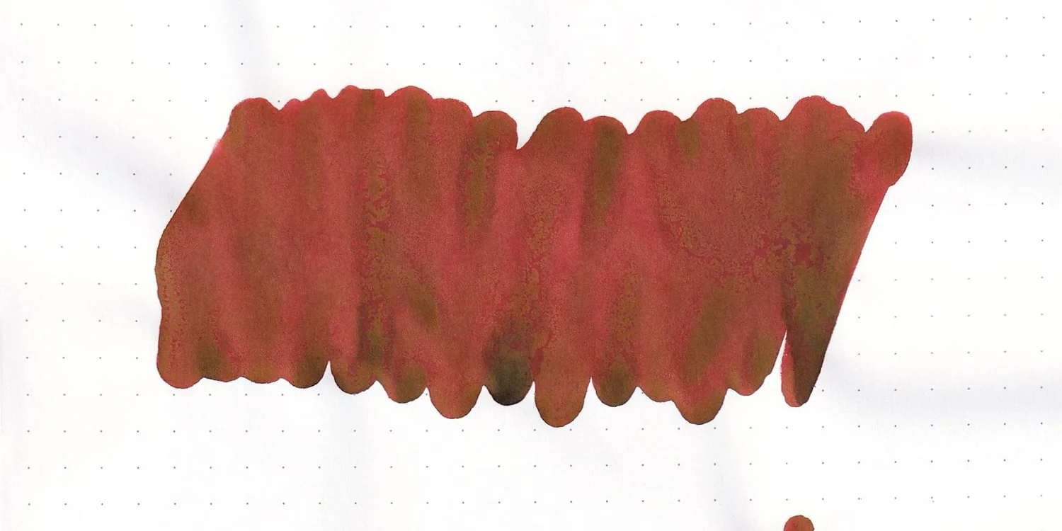 Ink Review #2893: De Atramentis Coral Red — Mountain of Ink
