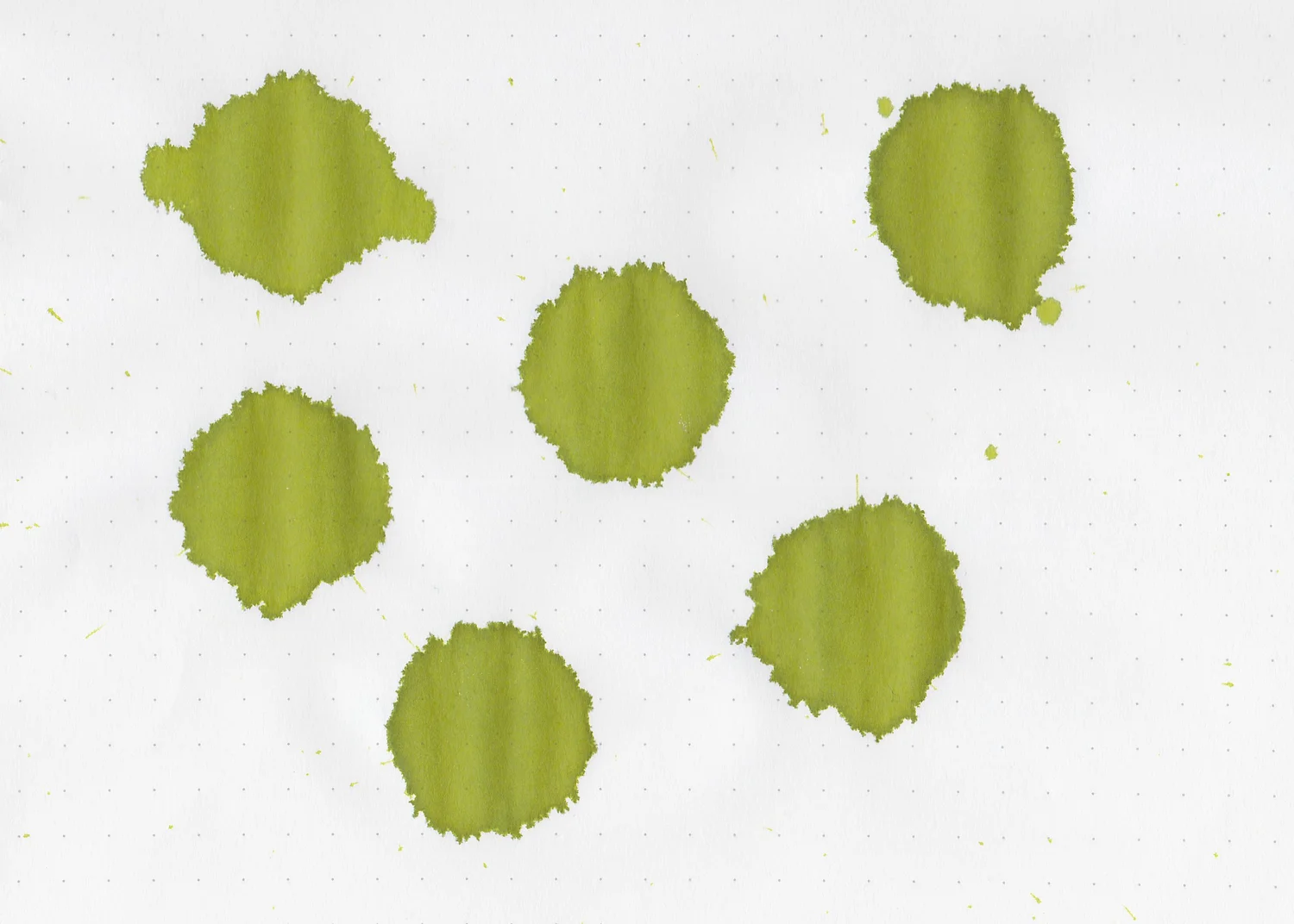 Ink Review #2044: J Herbin Green Lemon — Mountain of Ink