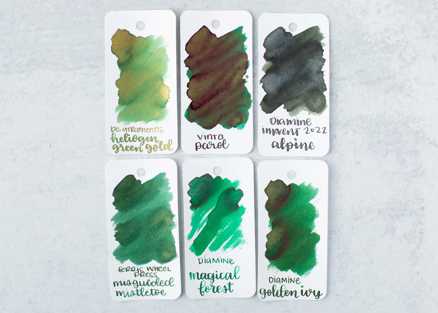 Vinta Holiday 2021 Inks — Mountain of Ink