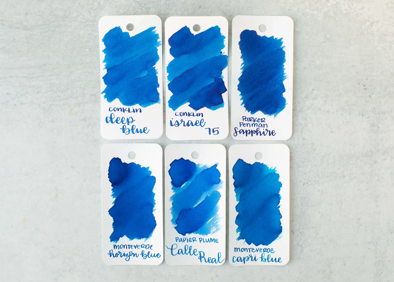 Conklin Cool-toned Inks — Mountain of Ink
