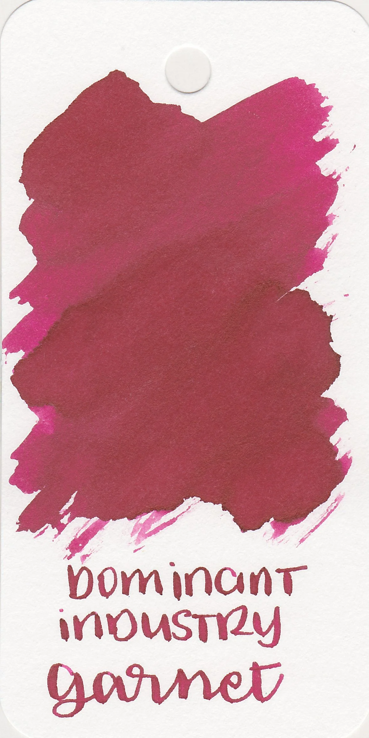 Ink Review #1865: Dominant Industry Garnet — Mountain of Ink