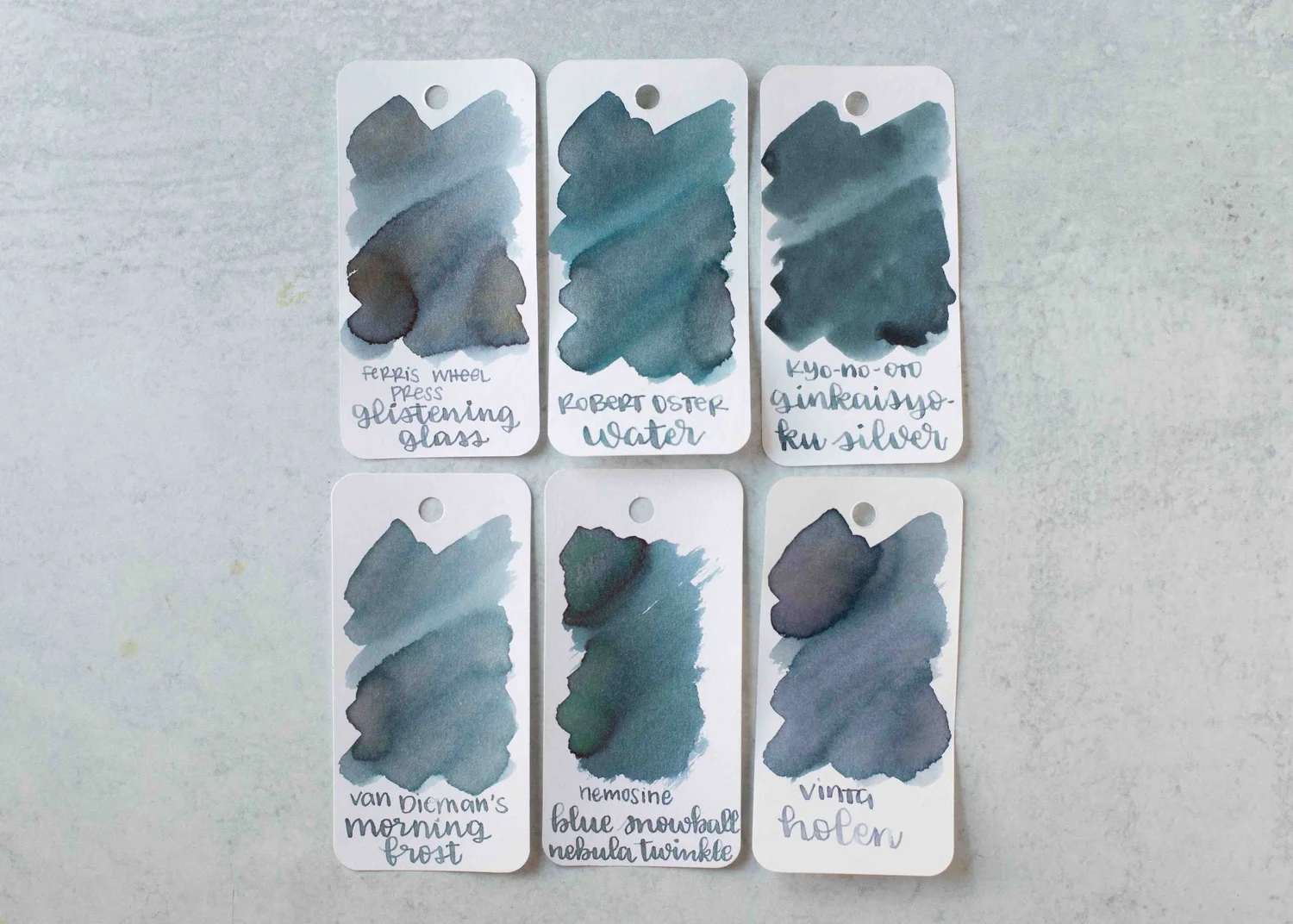 Robert Oster Elements Inks — Mountain of Ink